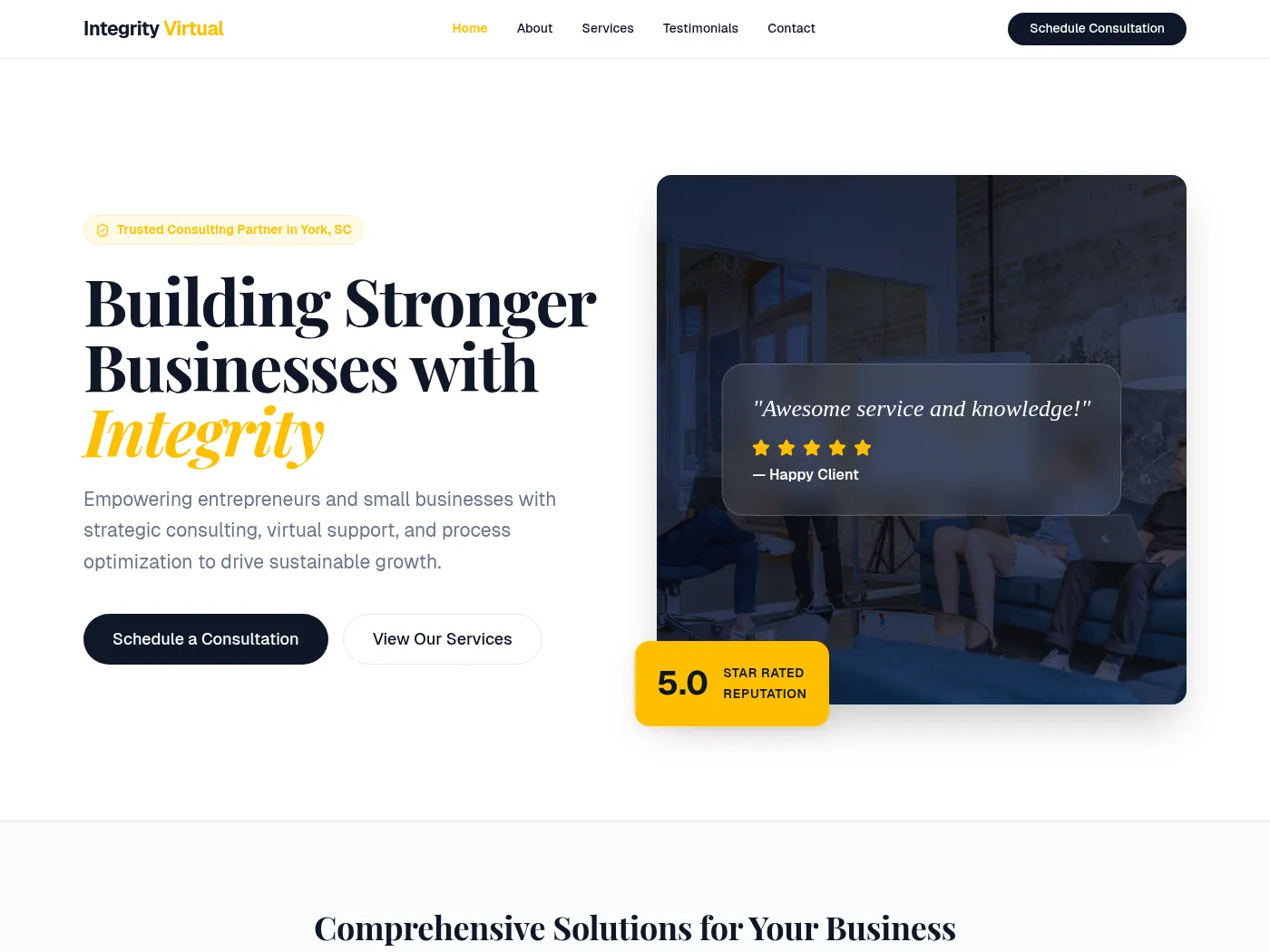 Integrity Virtual Site