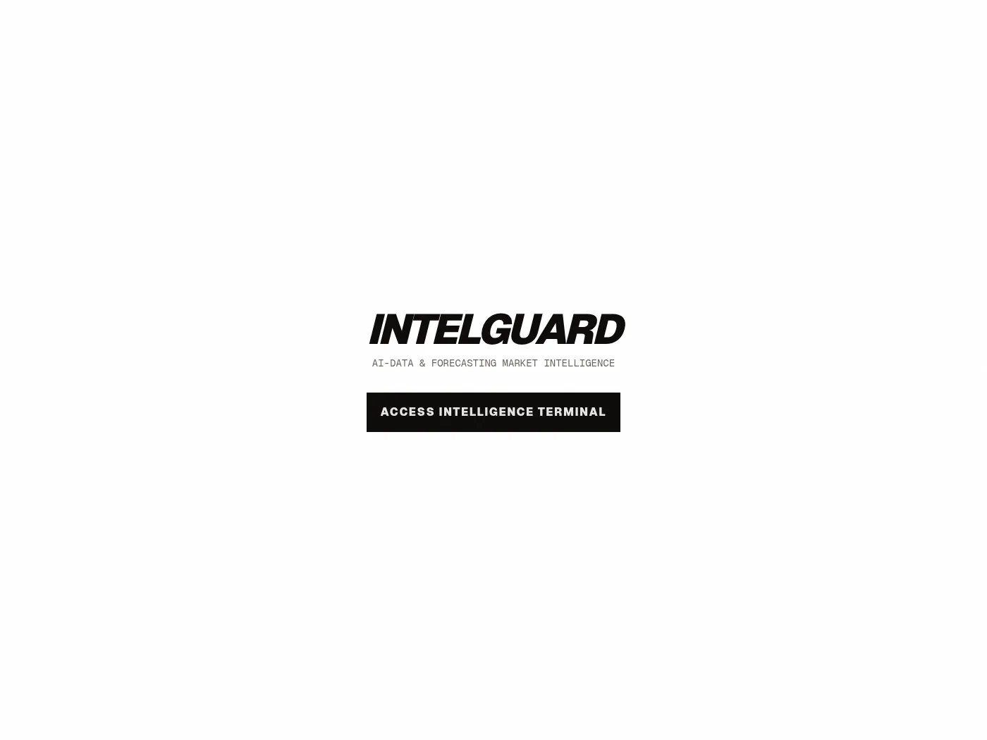 IntelGuard: AI Market Intelligence