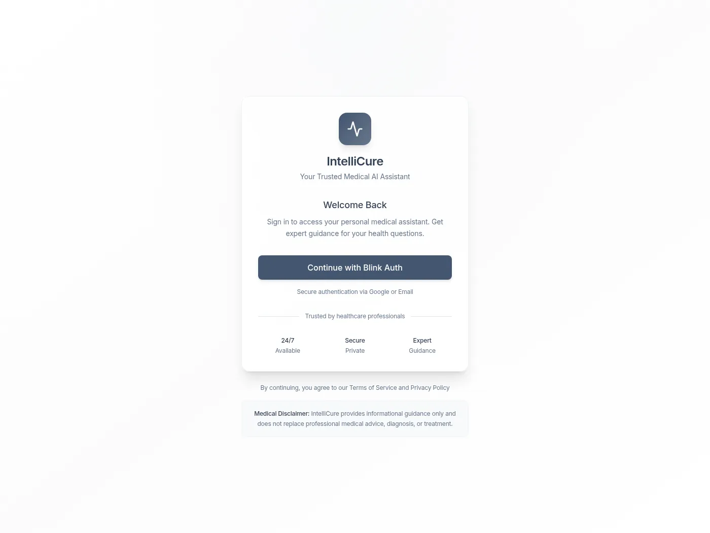 IntelliCure Medical AI
