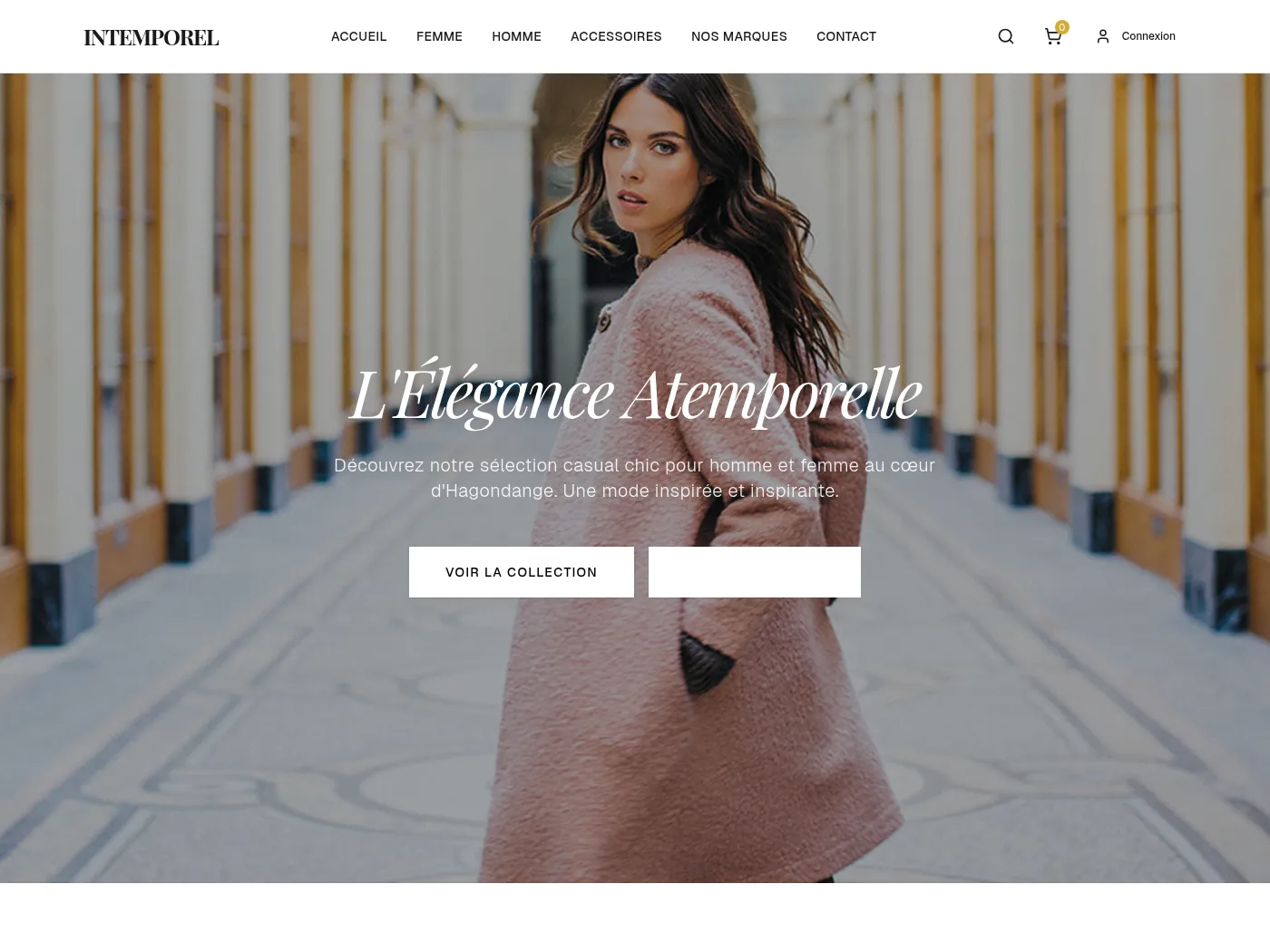 Intemporel Boutique Webshop