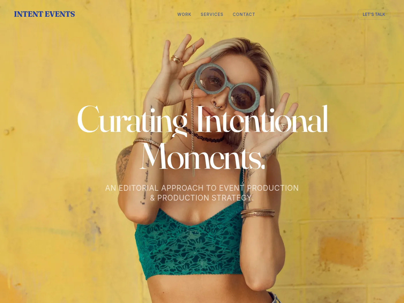 Intent Events Portfolio