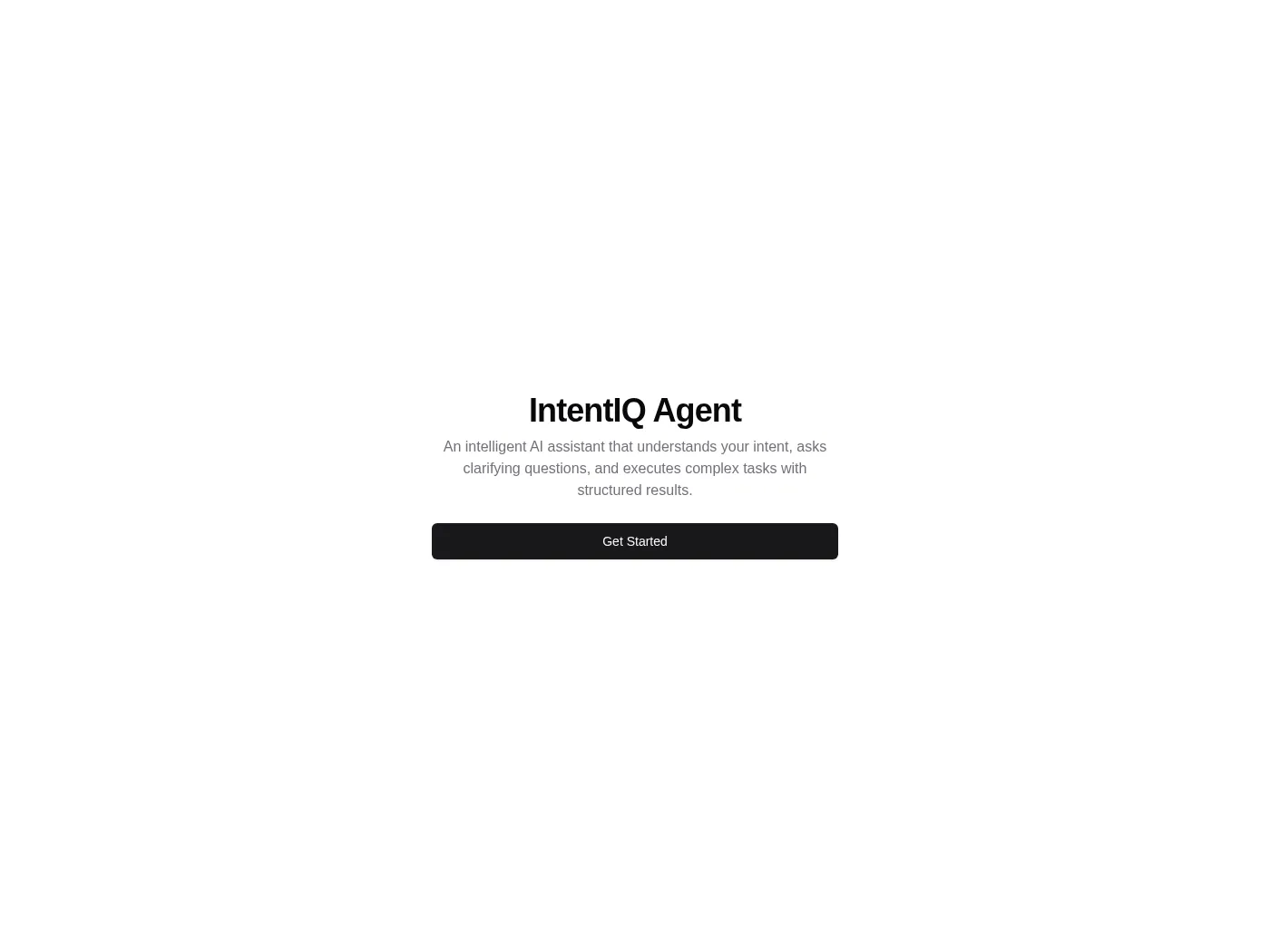 IntentIQ Agent