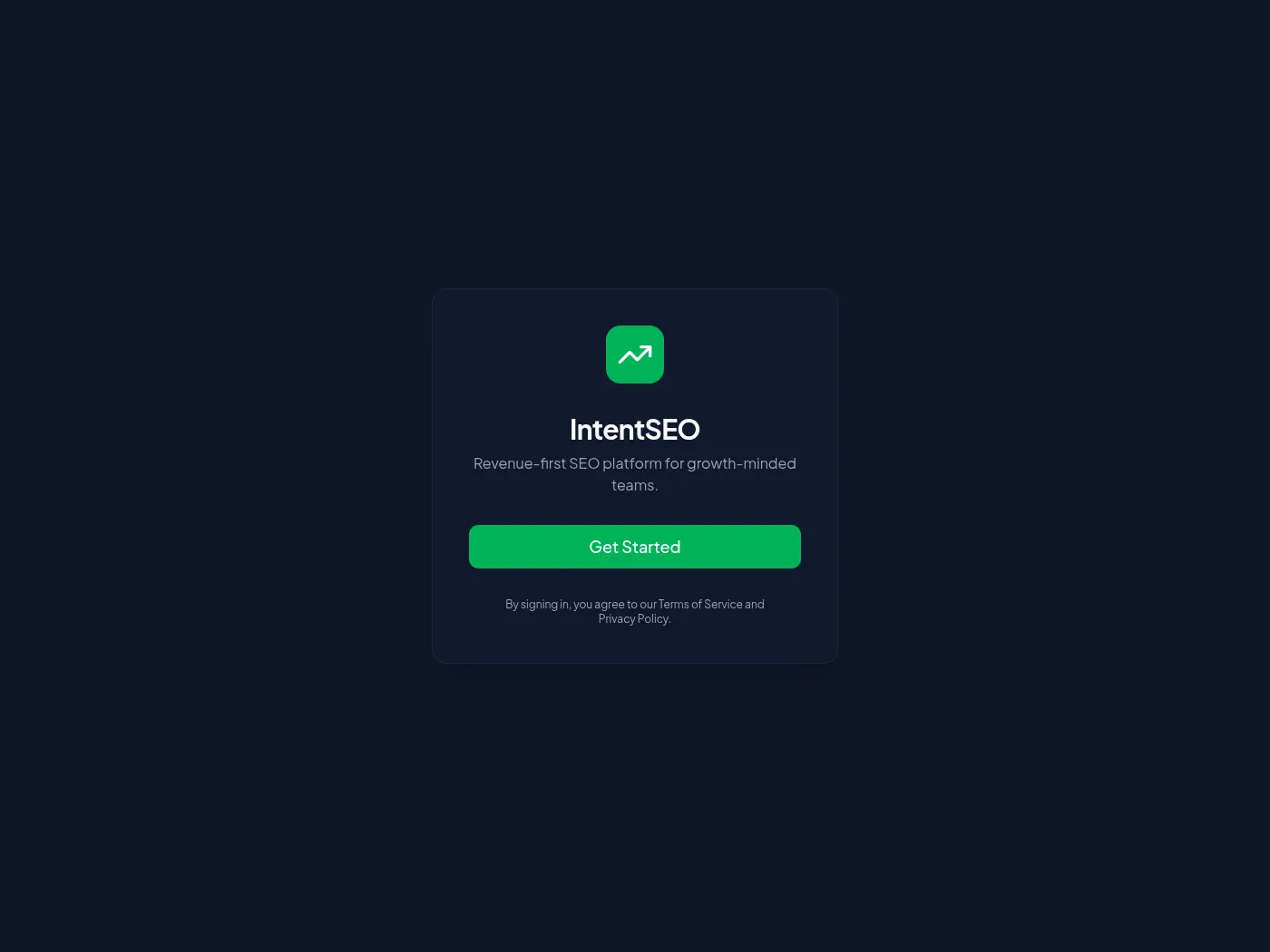 IntentSEO Platform