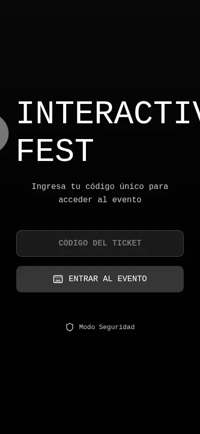 Interactive Fest App