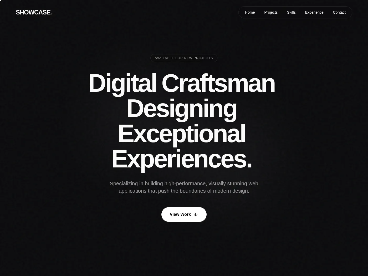Showcase Portfolio