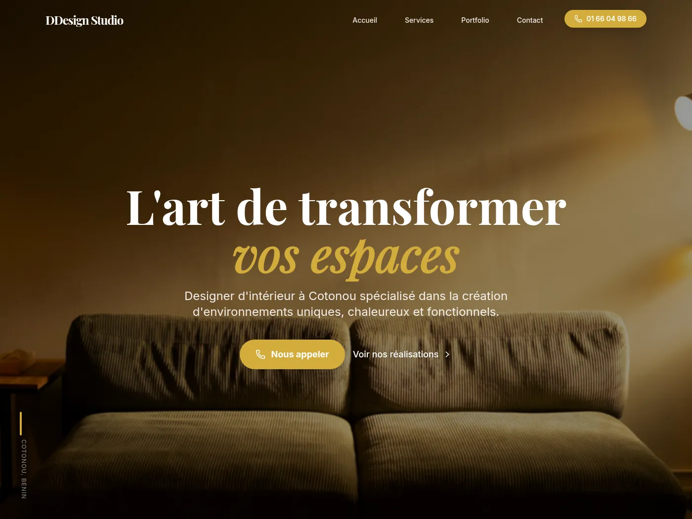Interior Design Services Landing Page (Remix)