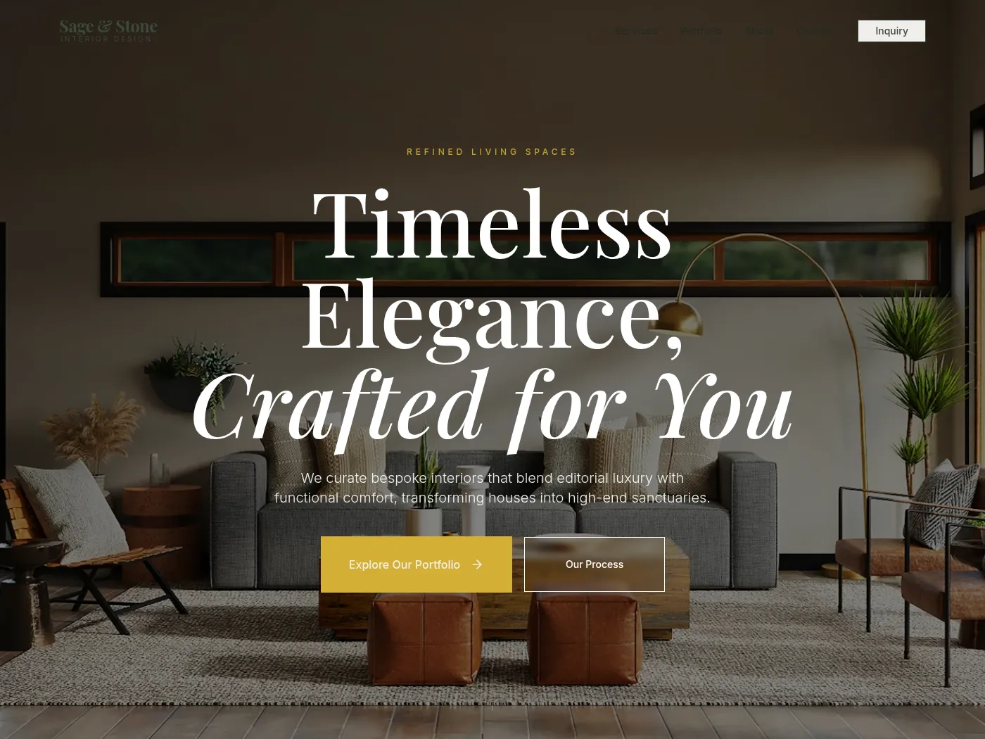 DesignVista Landing Page