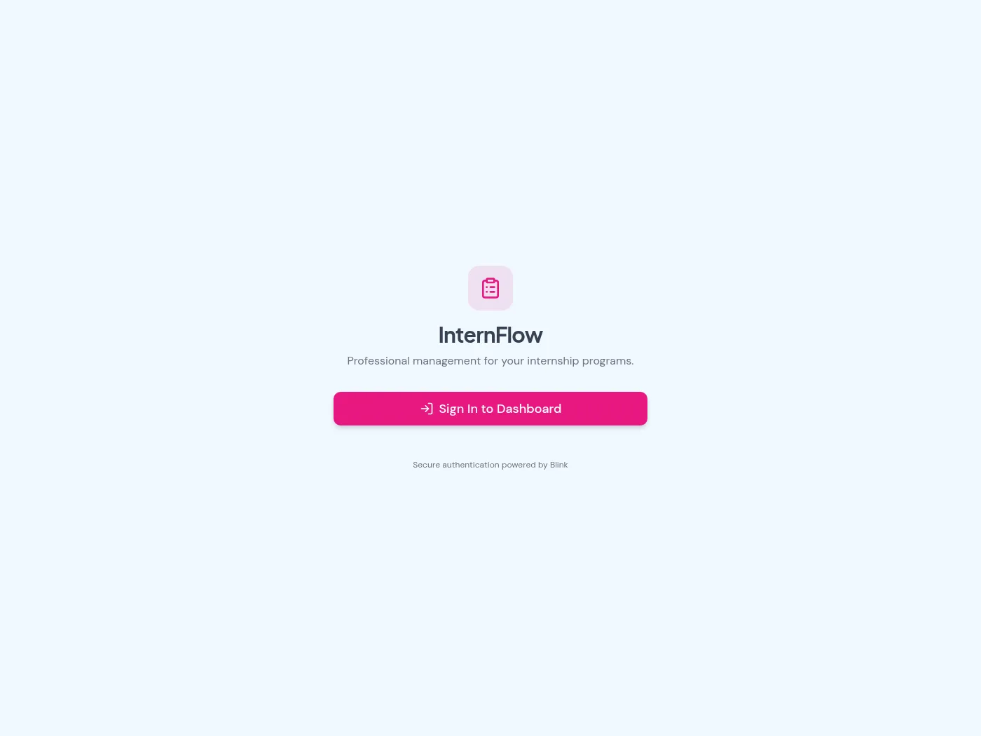 Intern Manager Dashboard