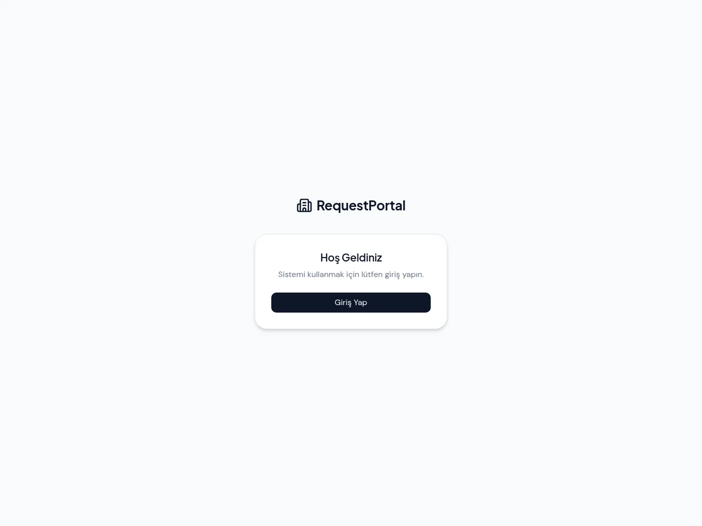 Company Request Portal