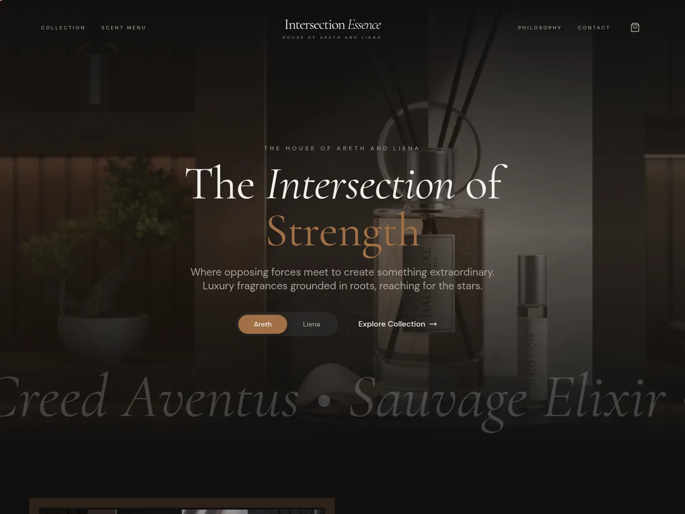 Intersection Essence Website