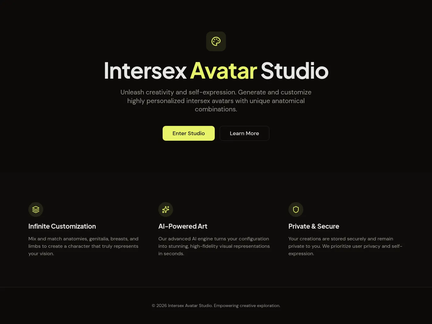Intersex Avatar Studio