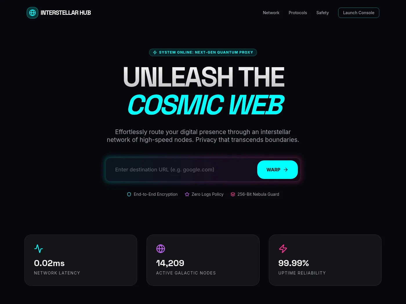 Interstellar Proxy Hub