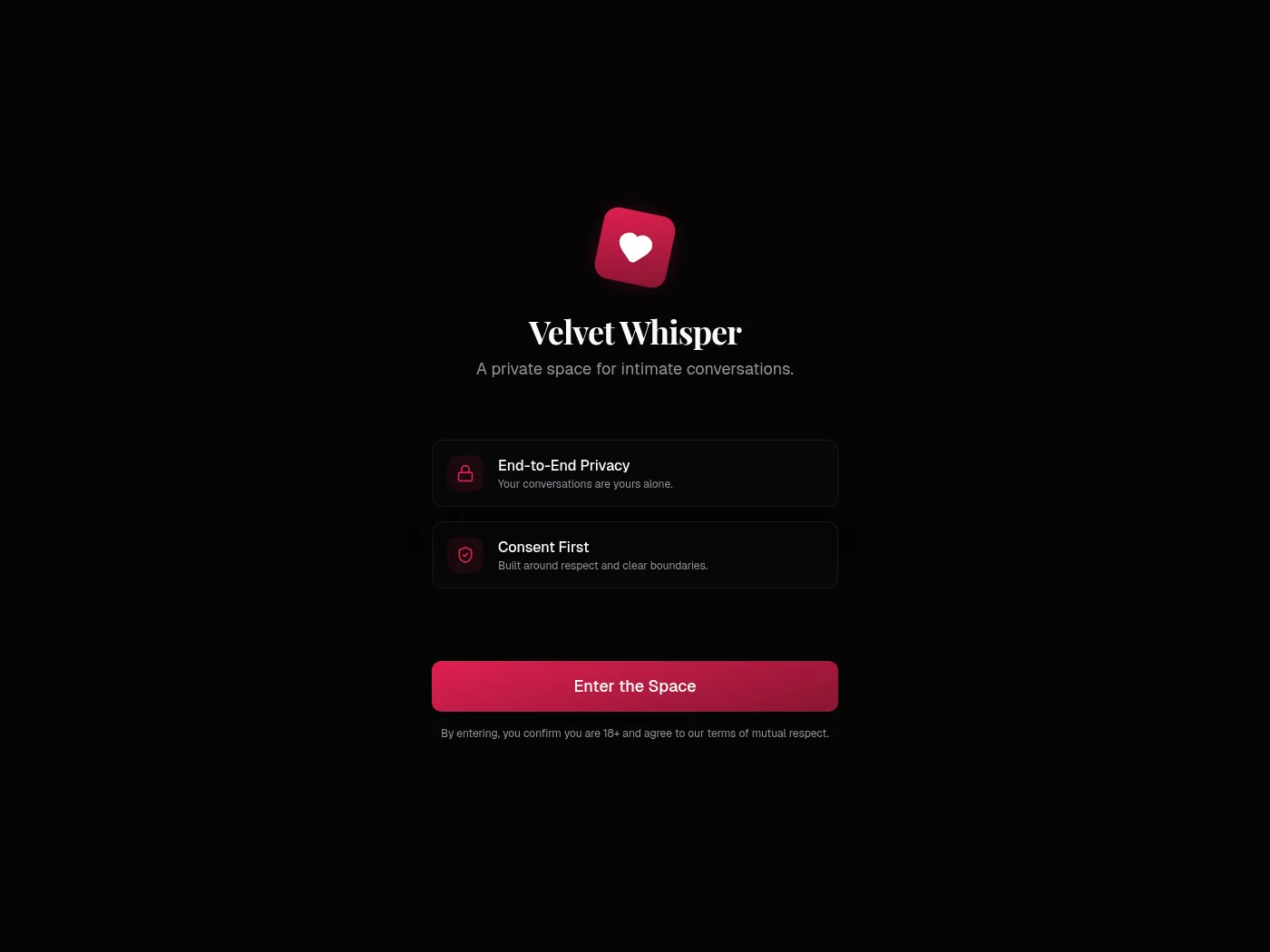 Intimate Chat App