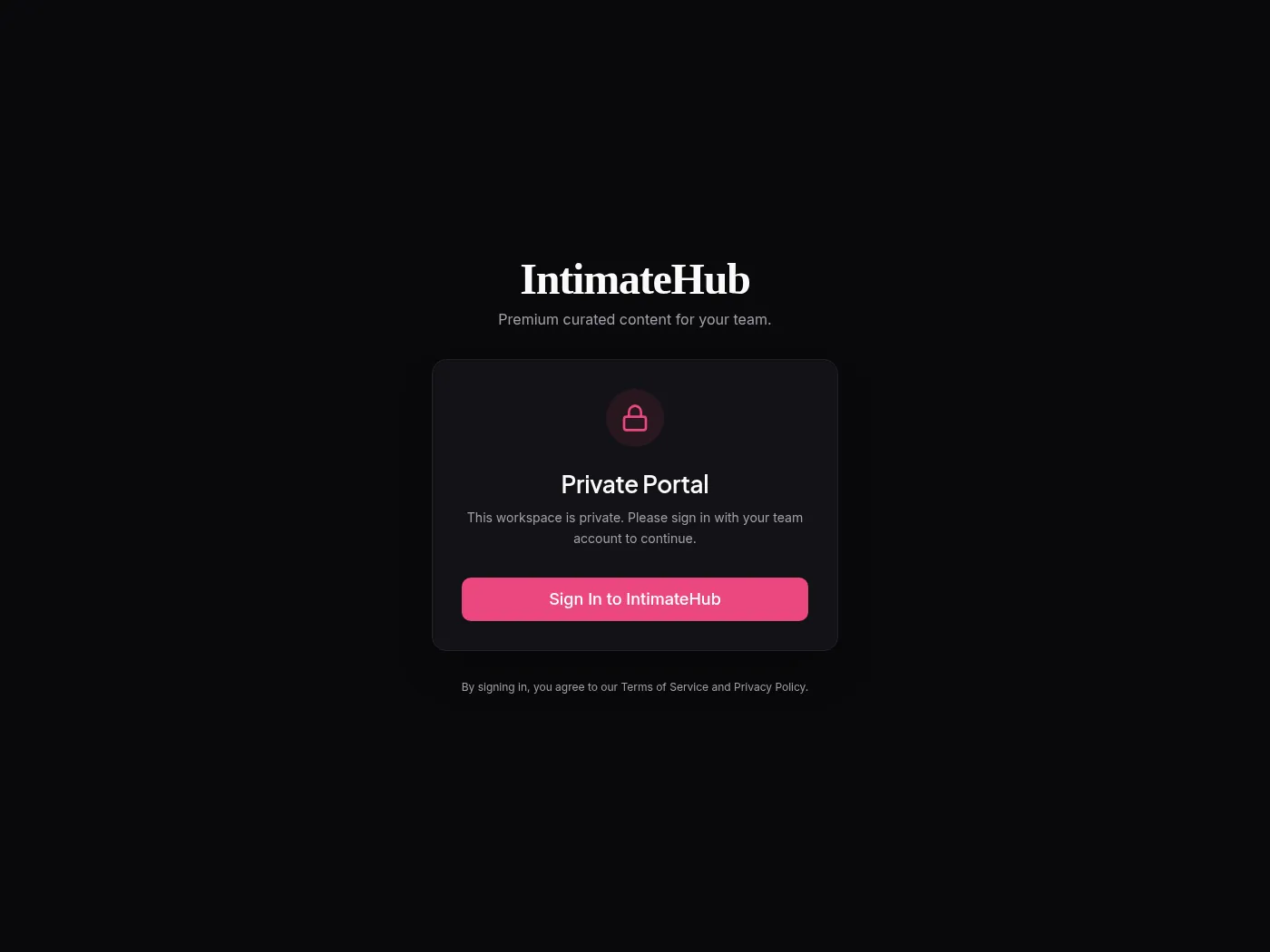 IntimateHub