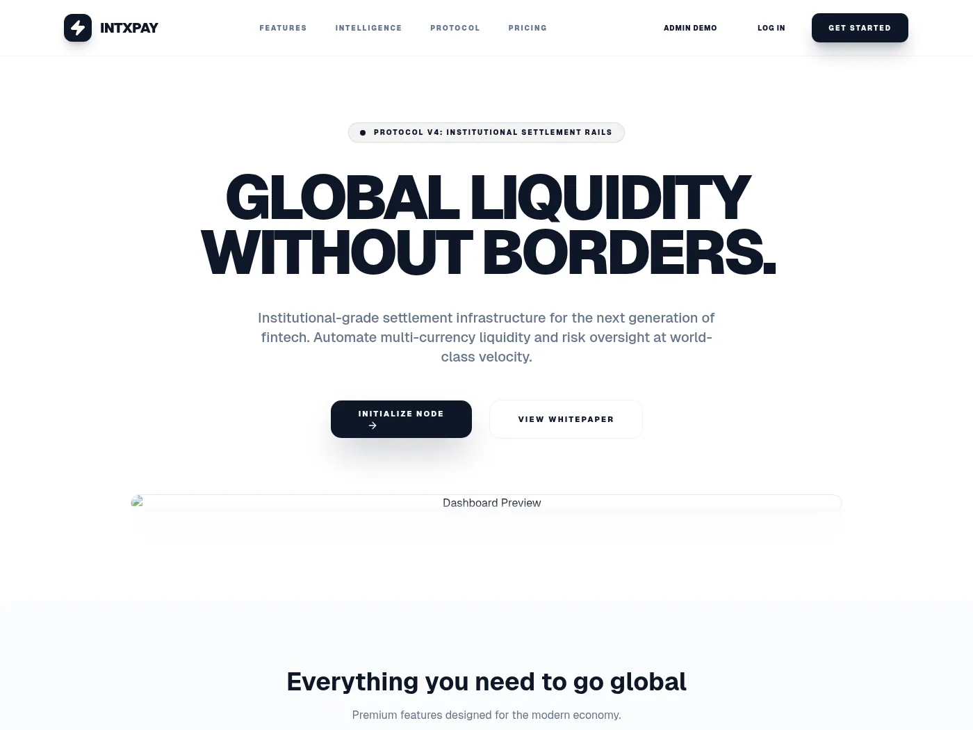 IntXPay Fintech Demo MVP