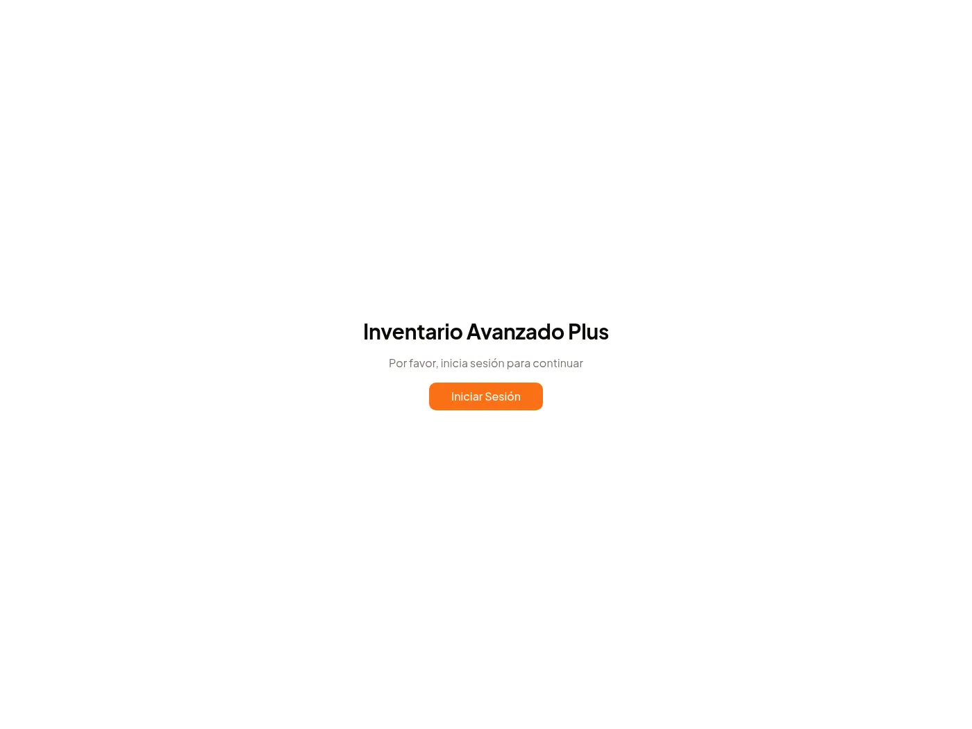 Inventario Avanzado Plus