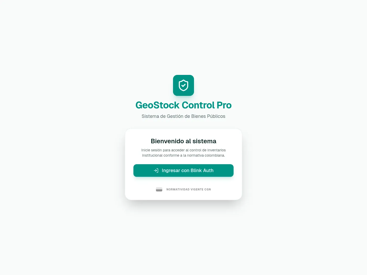 GeoStock Control Pro