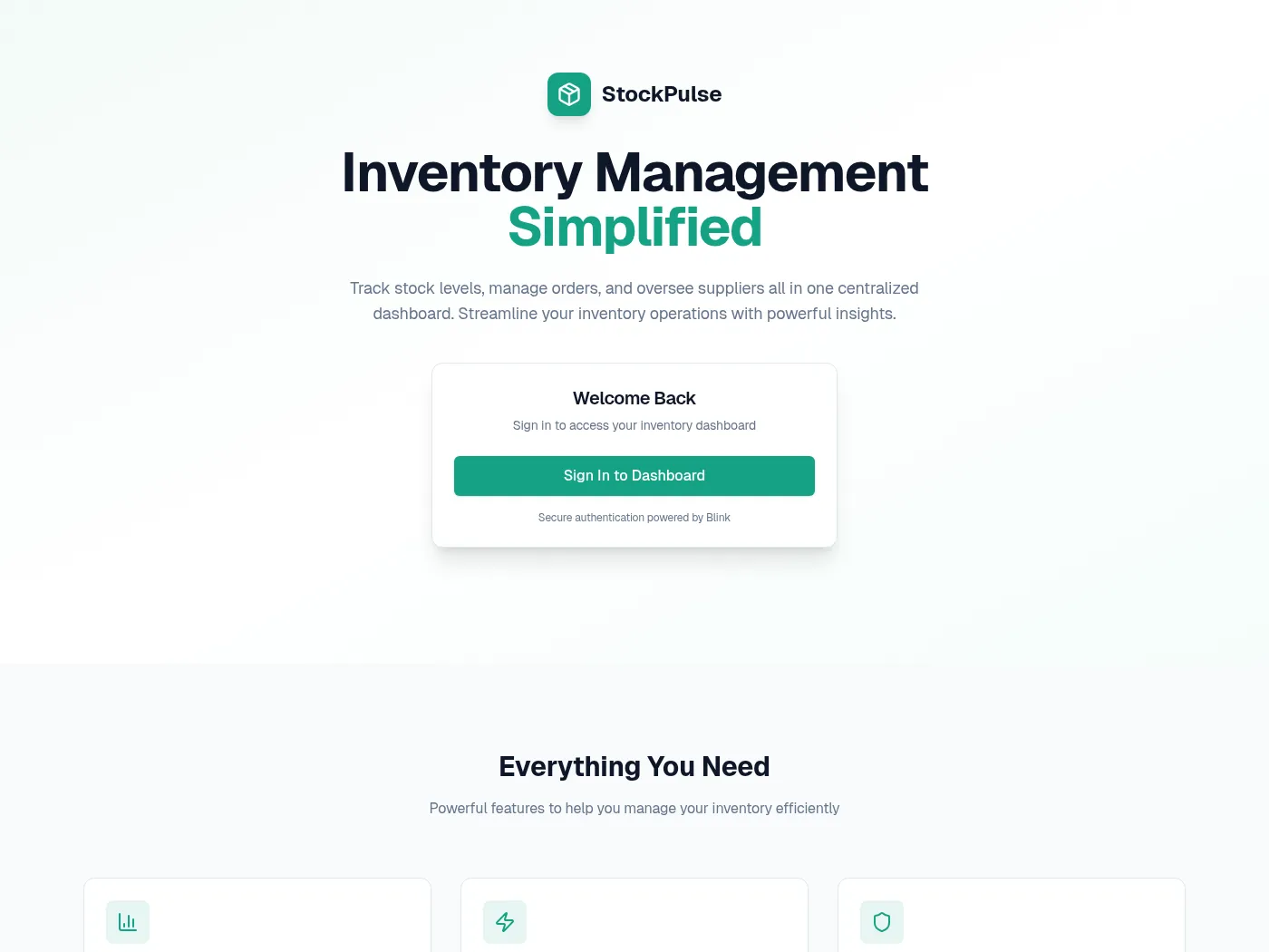 StockPulse Dashboard