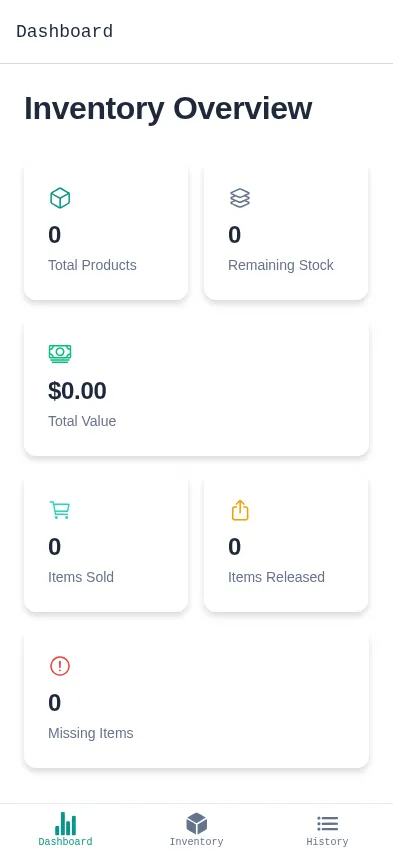 PocketStock Inventory