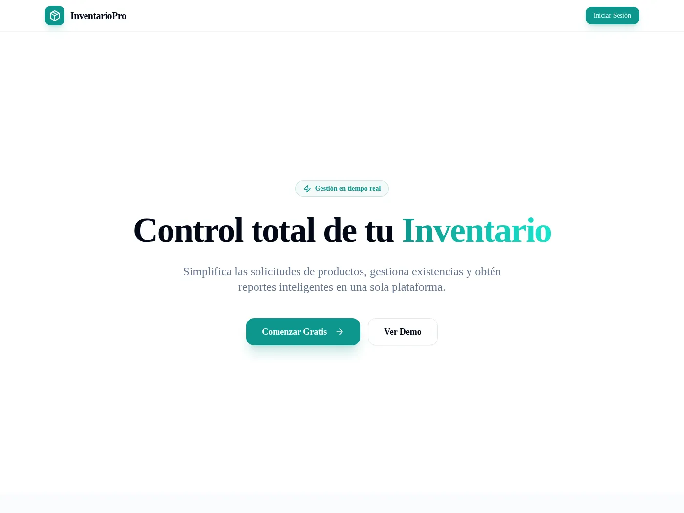 Inventory Request Portal
