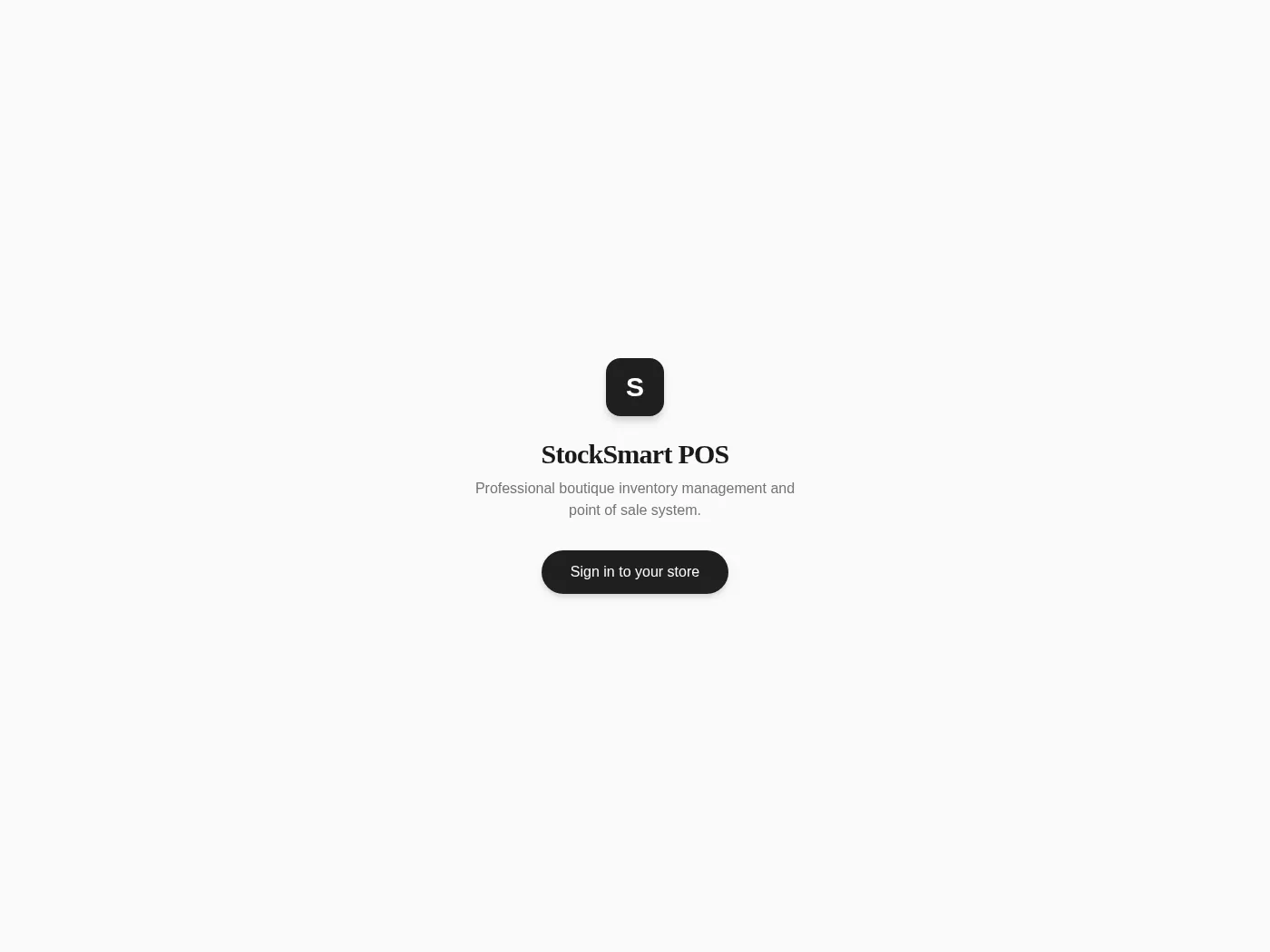 StockSmart POS