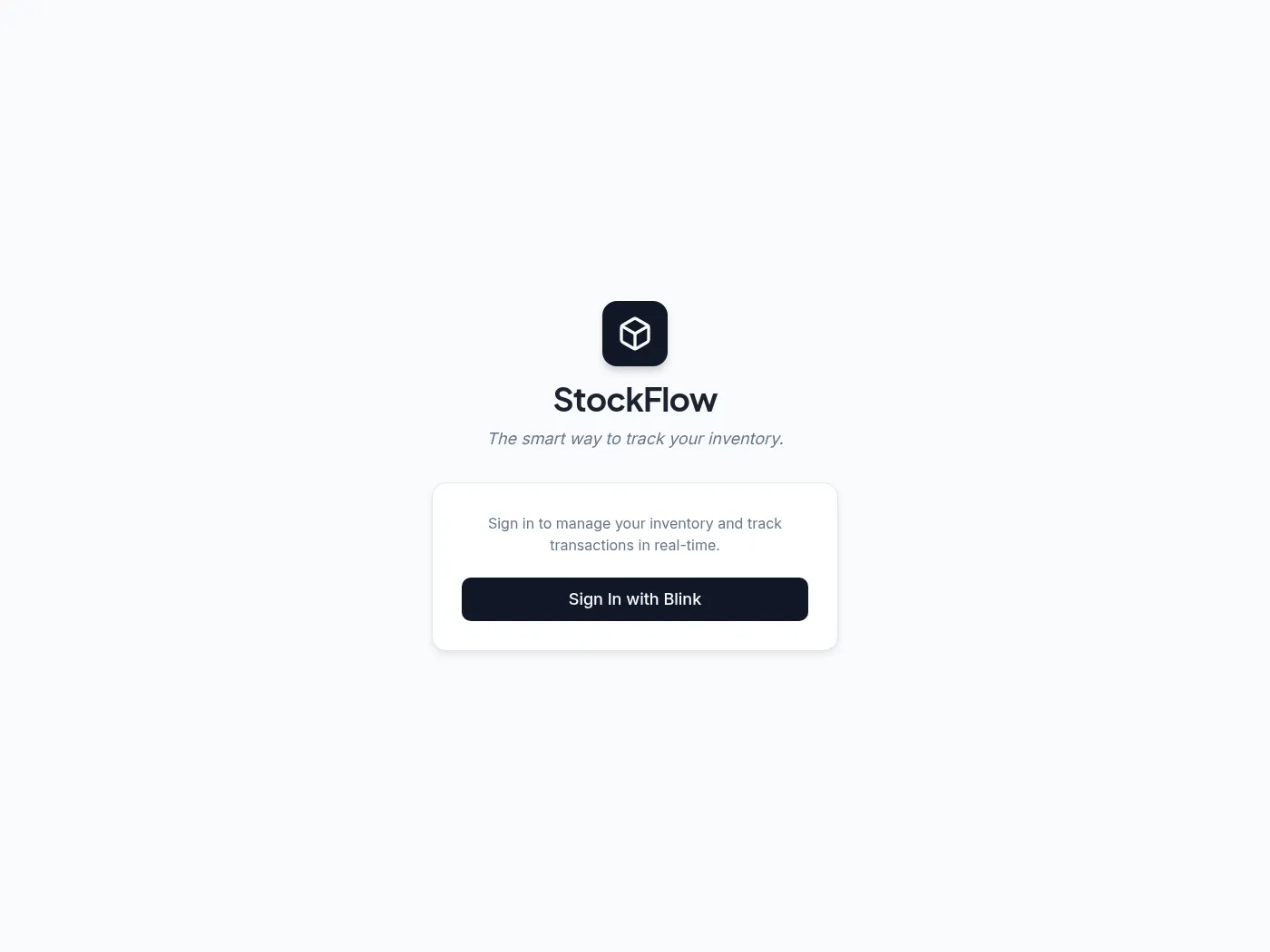 Smart Inventory Tracker