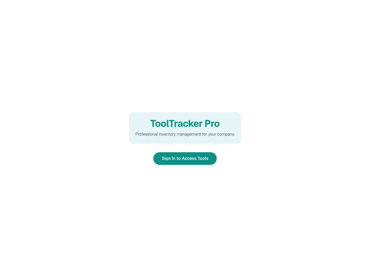 Inventory Tracker Pro