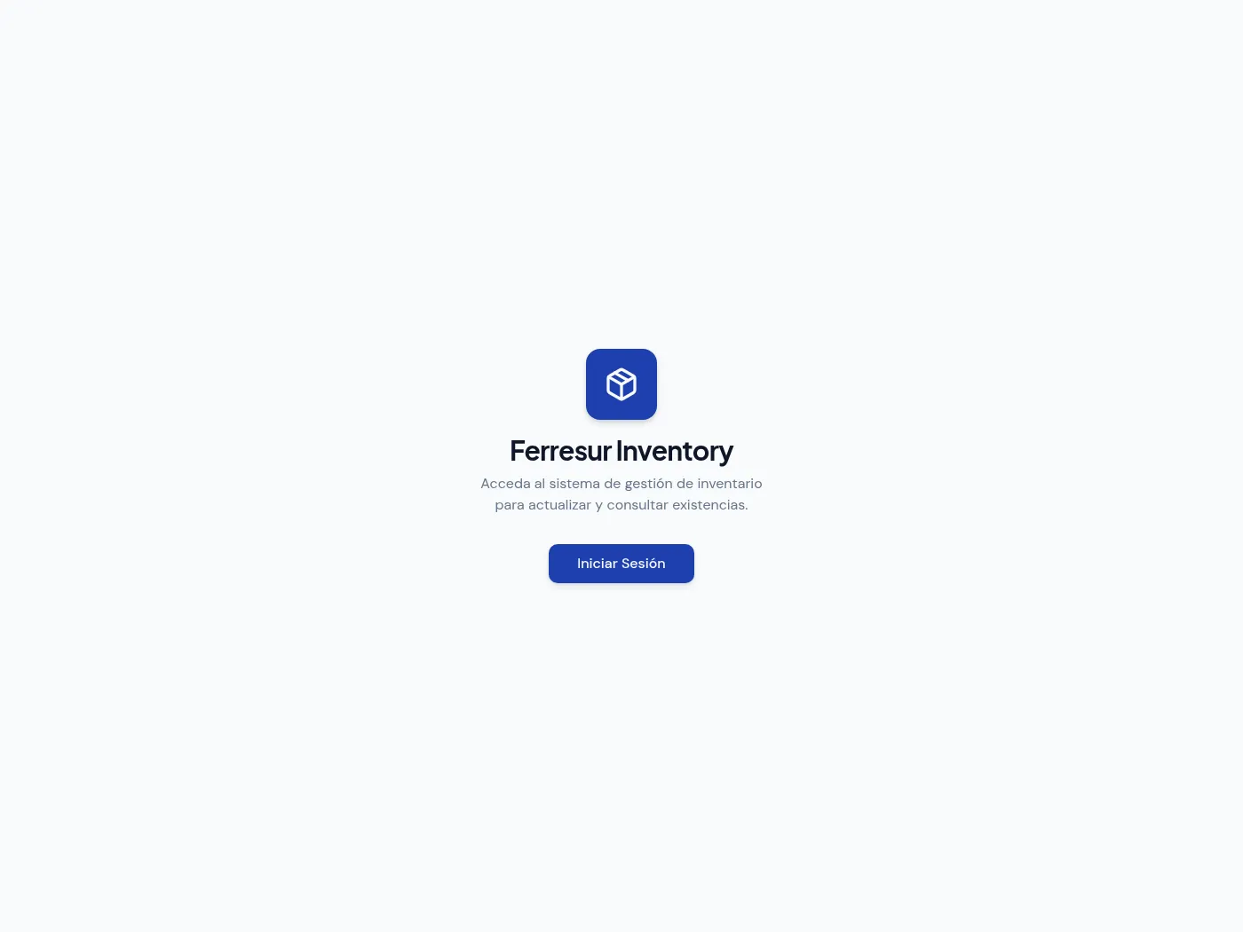 Ferresur Inventory Manager