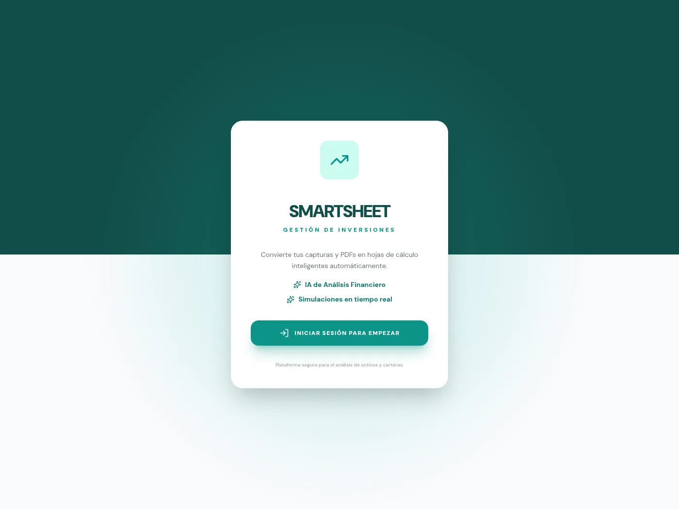 Inversión SmartSheet