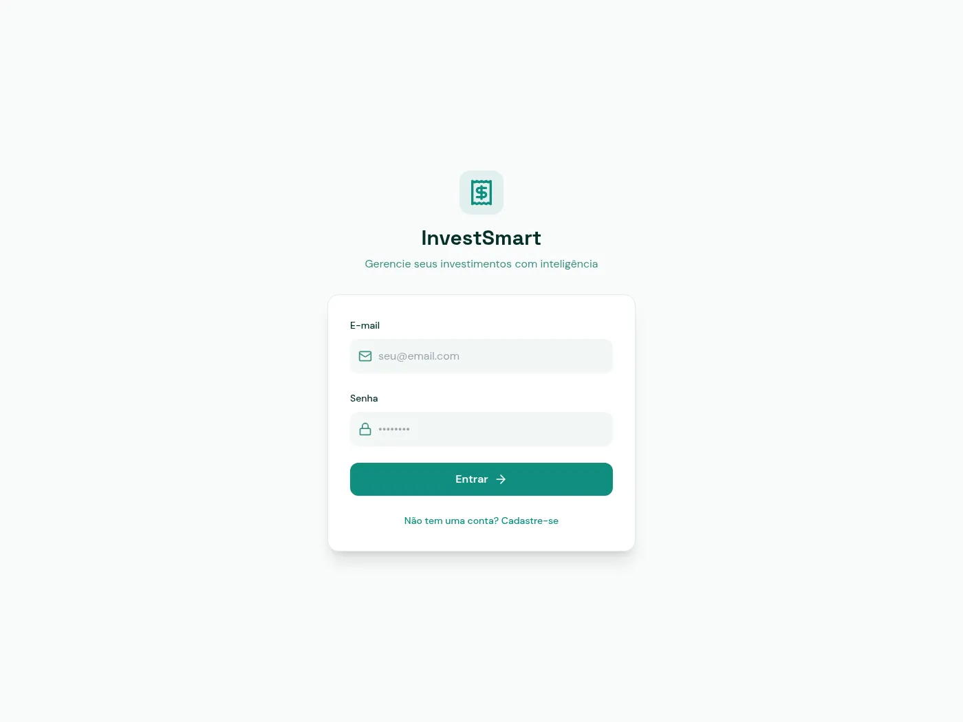 InvestSmart Dashboard