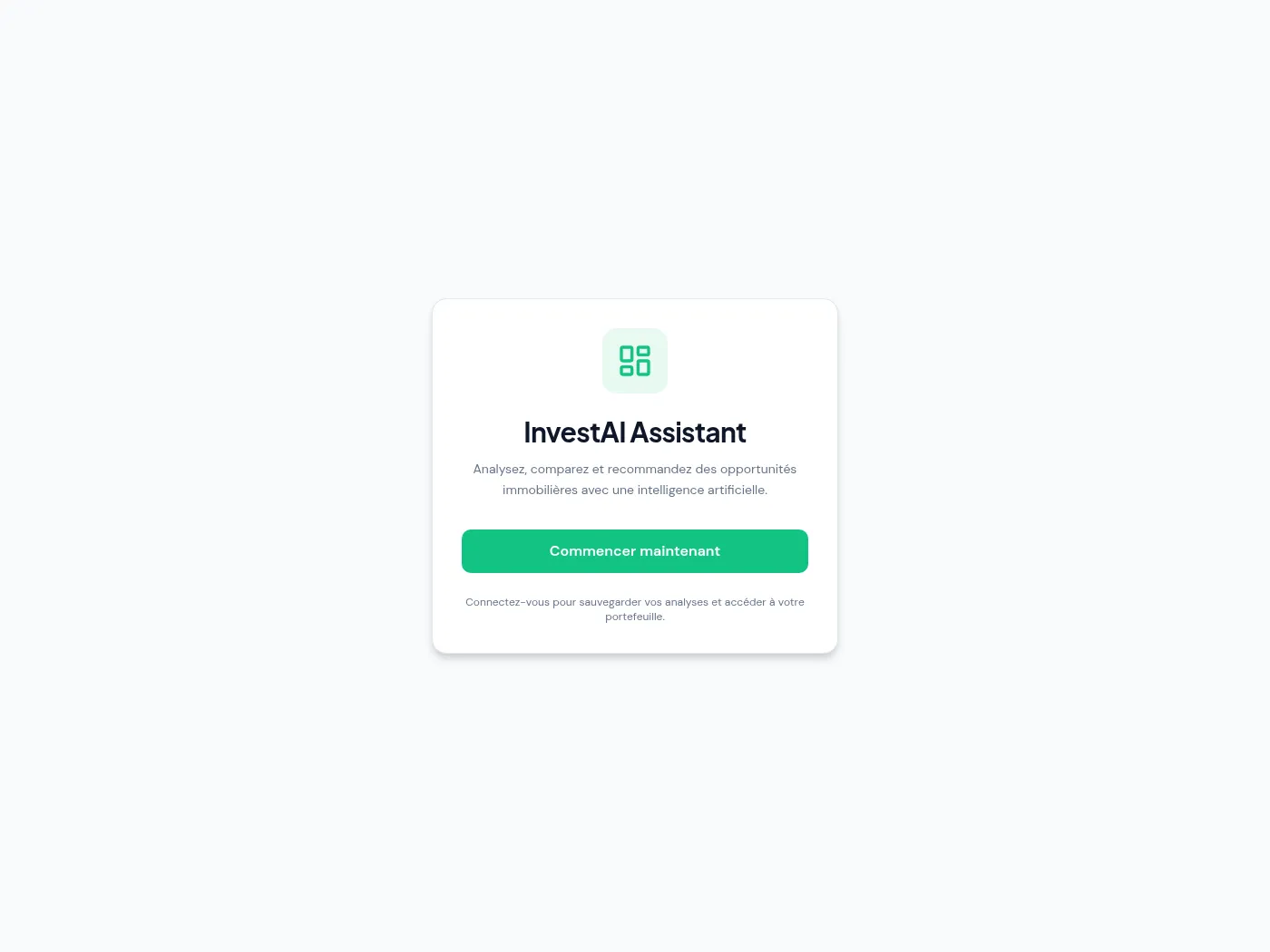 InvestAI Assistant