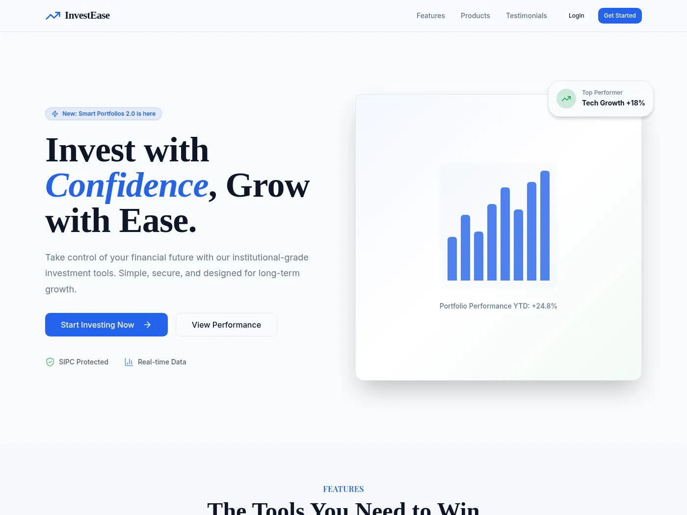 InvestEase Website