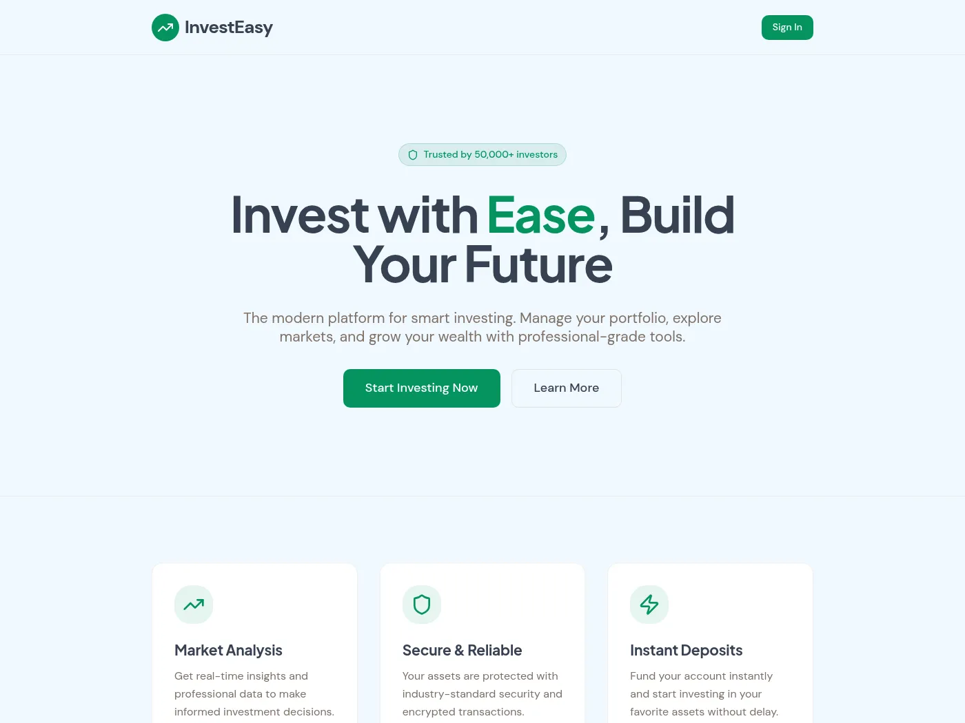 InvestEasy Platform