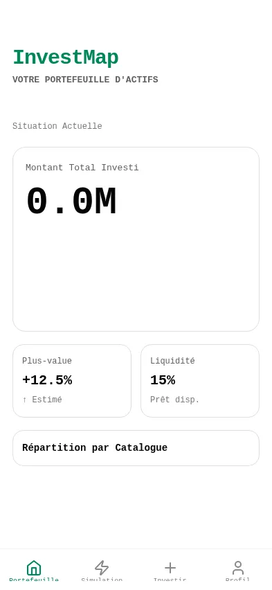 InvestMap Portfolio App