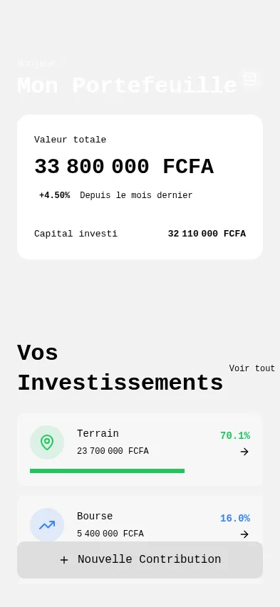 InvestMap Portfolio App