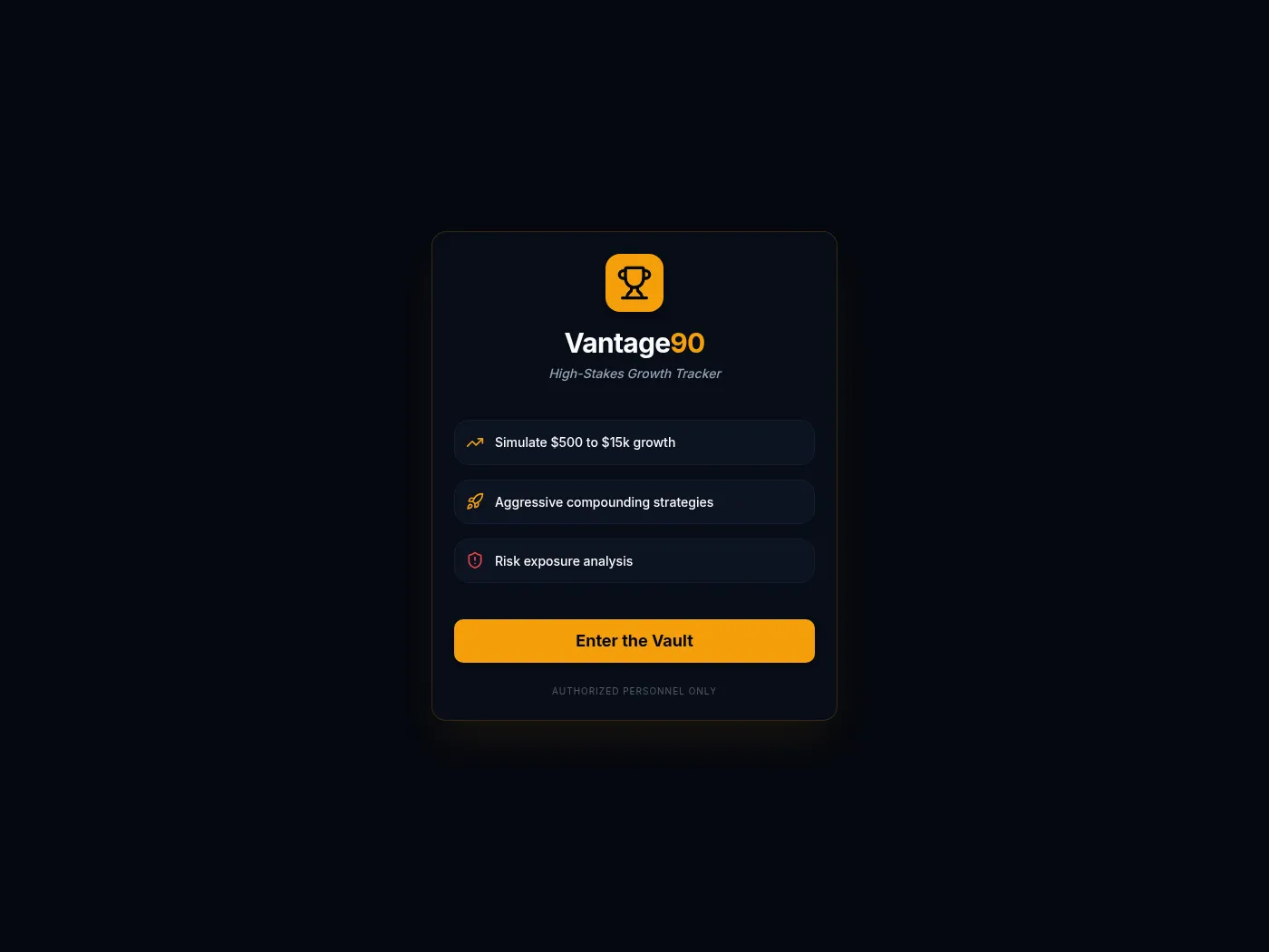 90-Day Investment Tracker