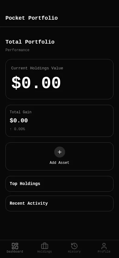Pocket Portfolio