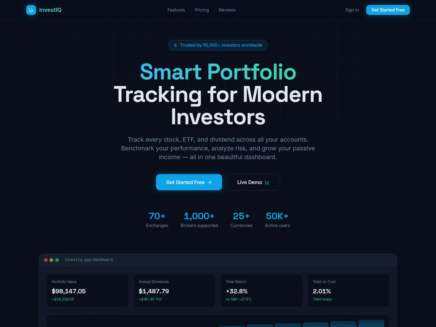 Investor Dashboard Pro