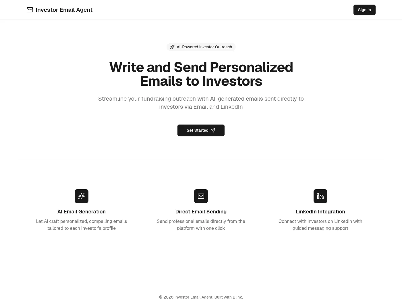 Investor Email Agent