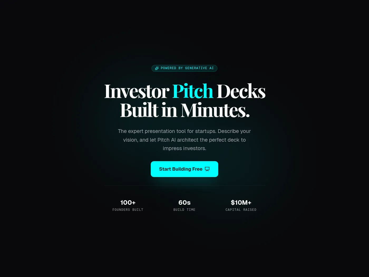 Investor Pitch Deck