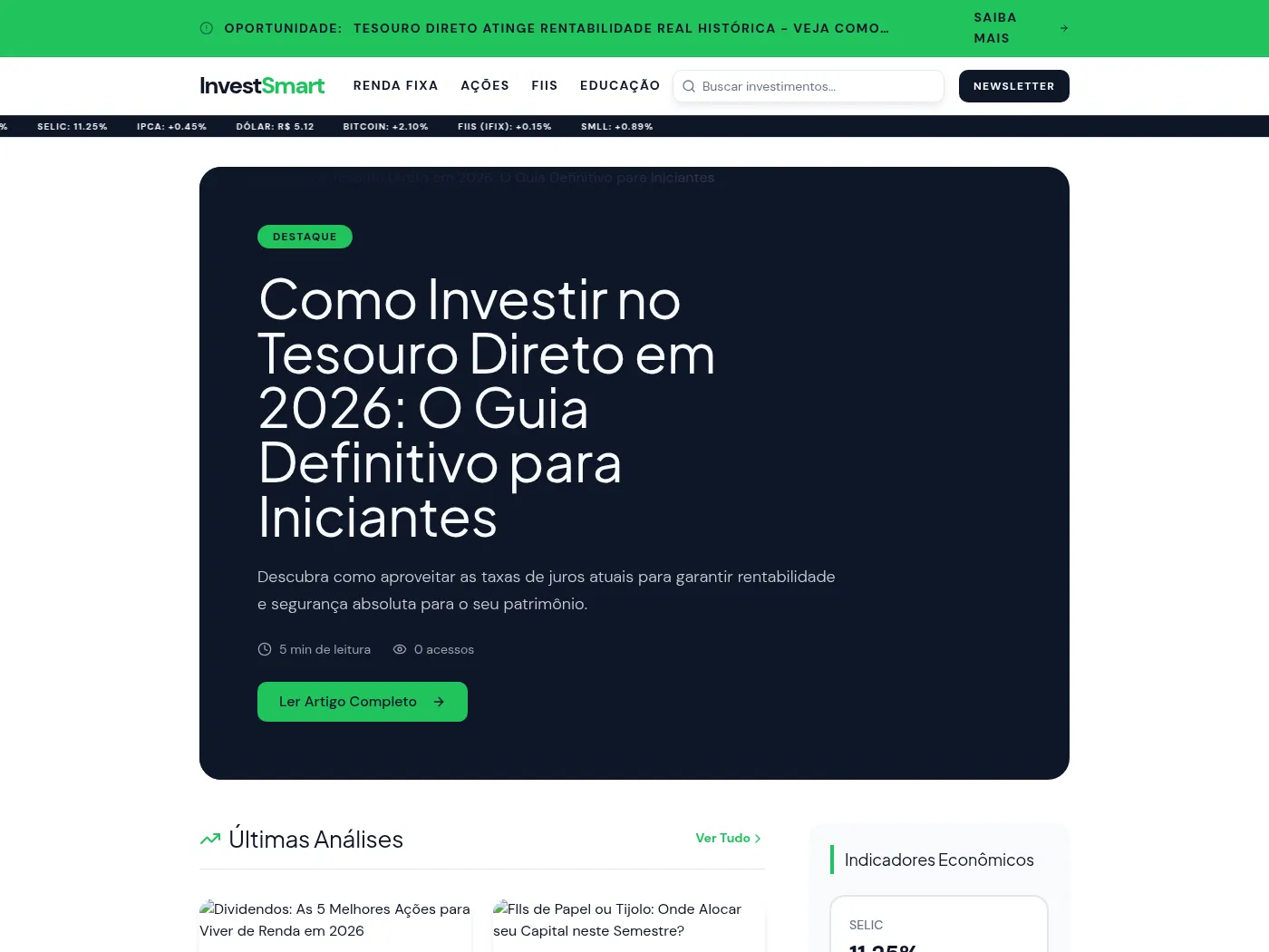 InvestSmart Portal