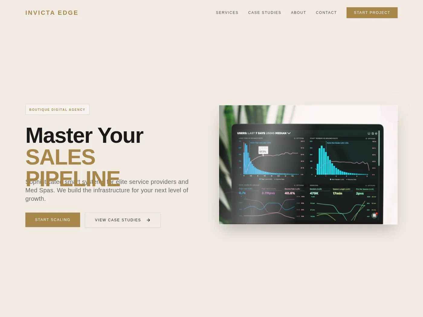 Invicta Edge Agency Site
