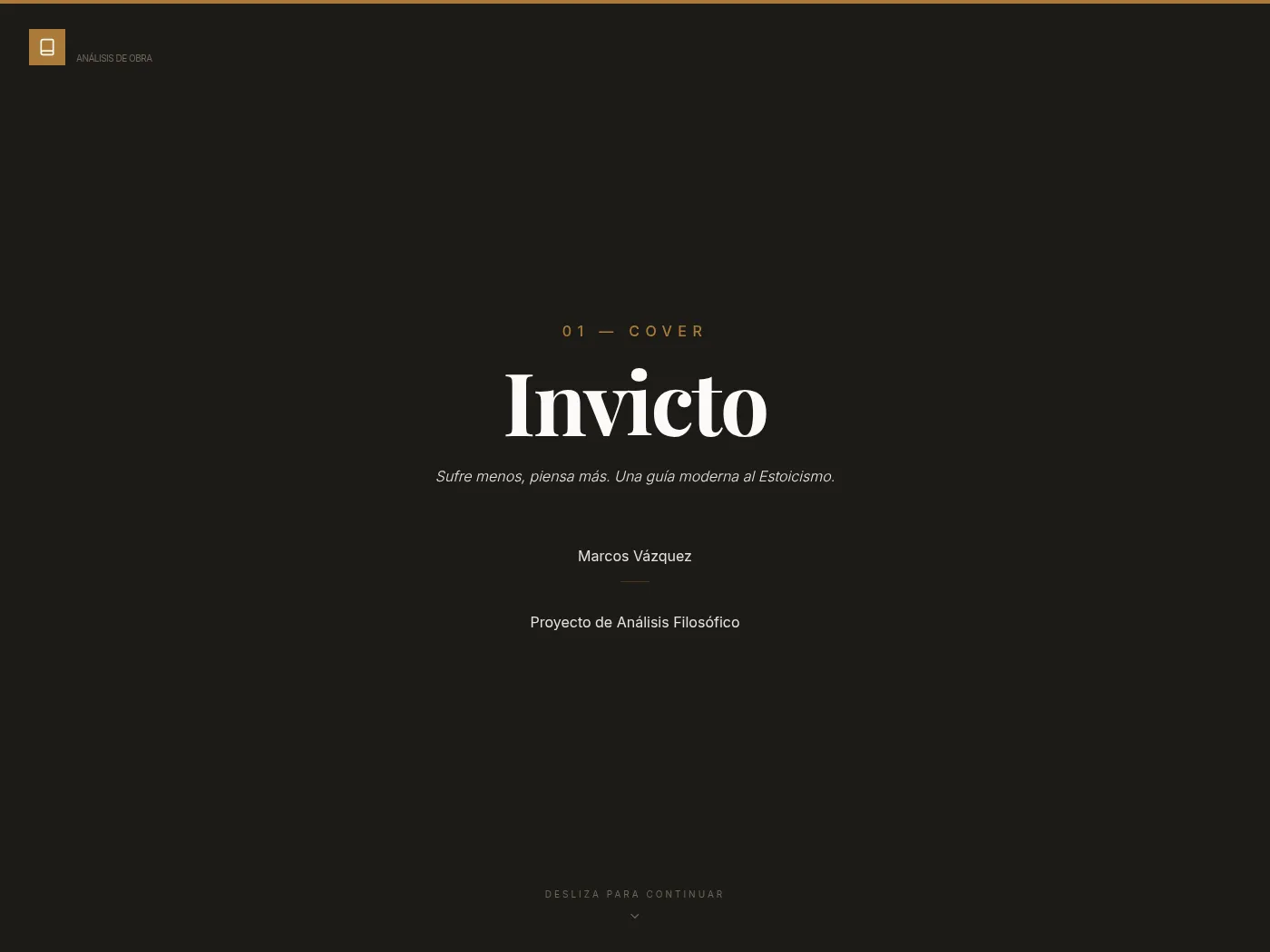 Invicto Book Showcase