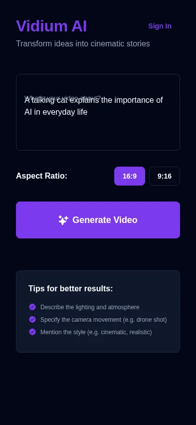 Invideo AI Clone