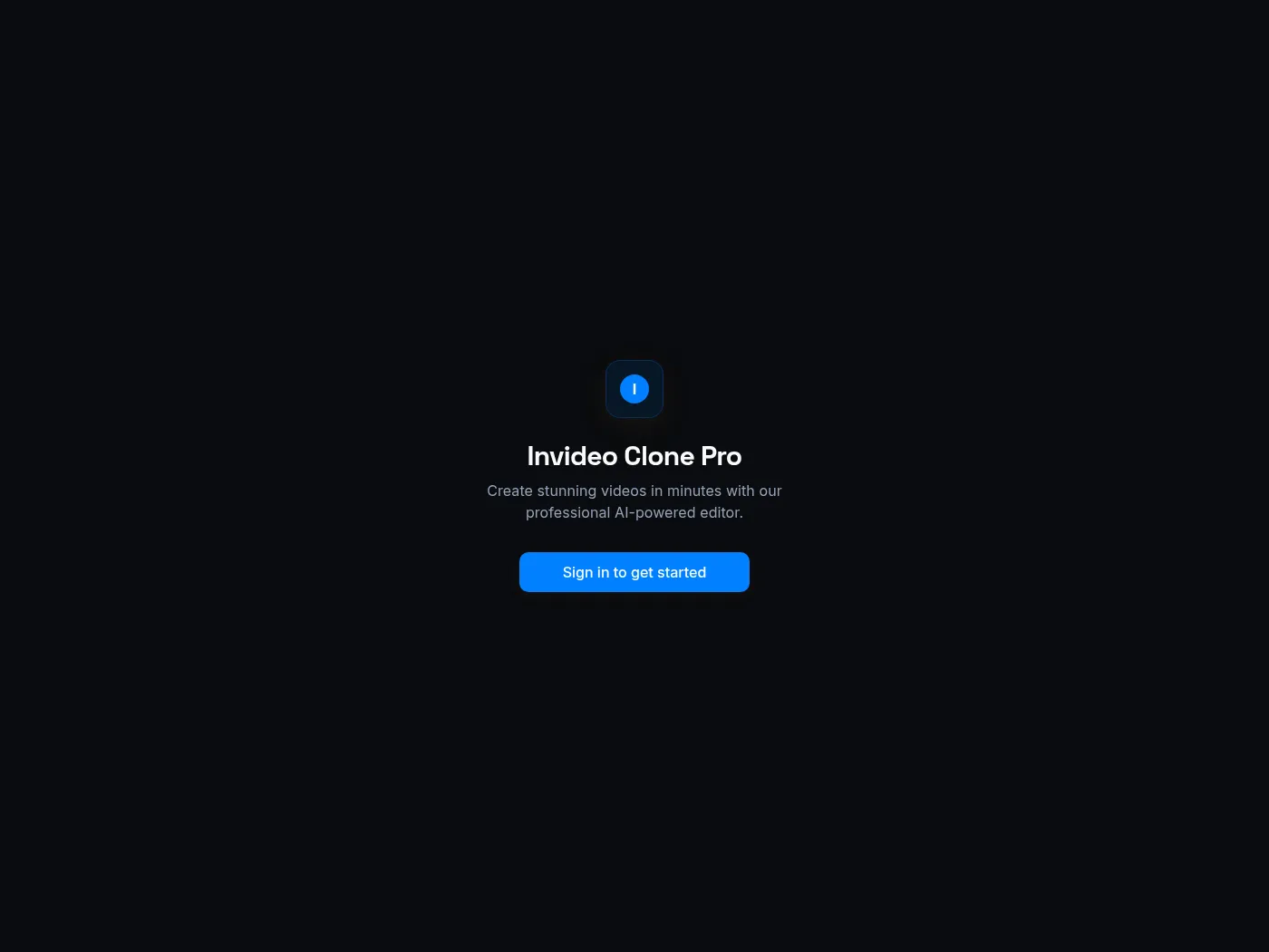 Invideo Clone Pro