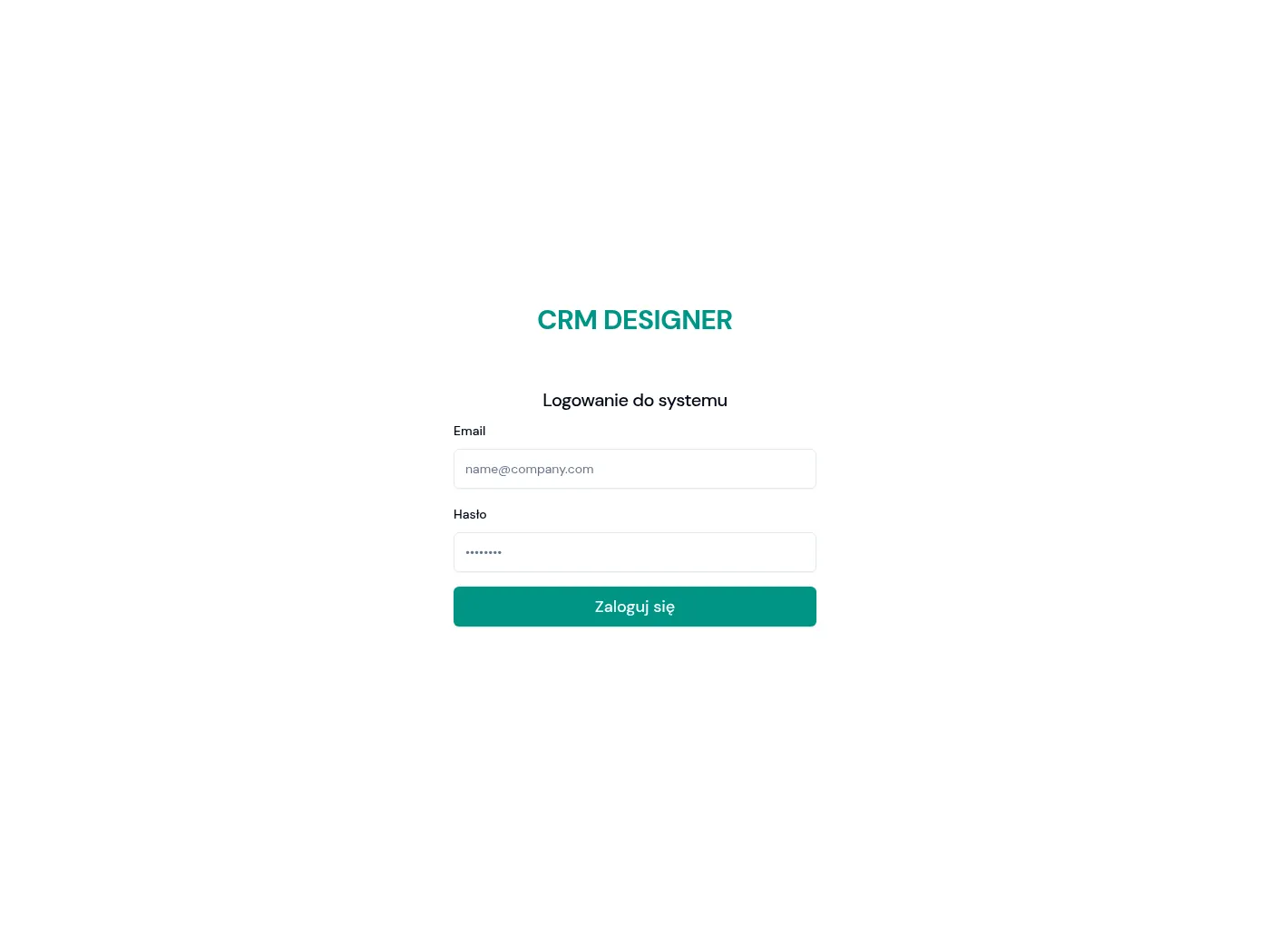 Invisible Designer CRM