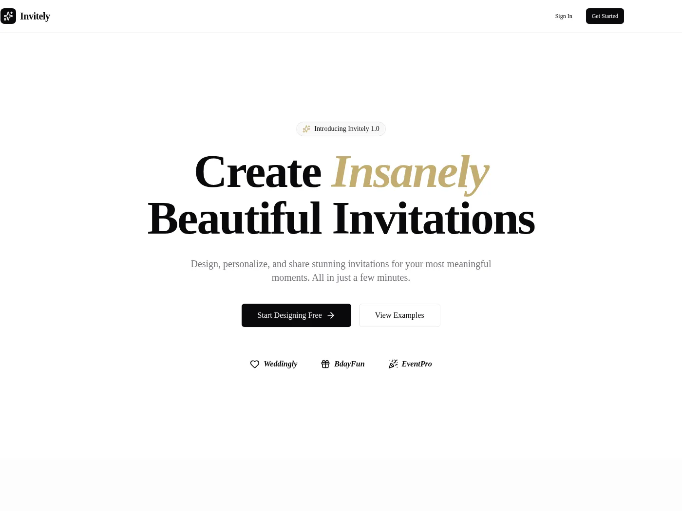 Invitely