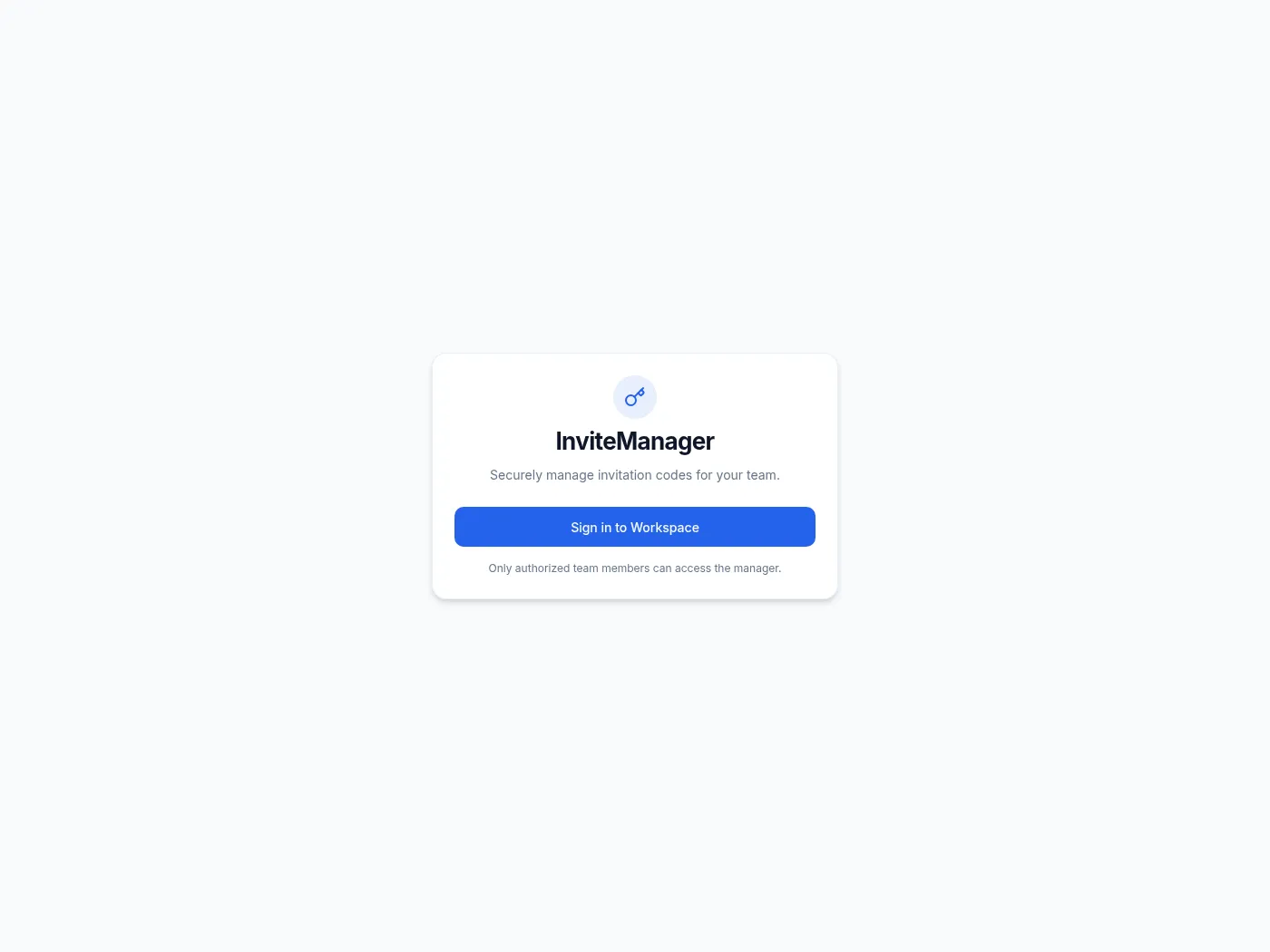 Invite code