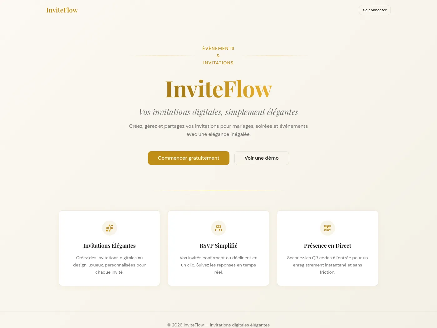 InviteFlow Events