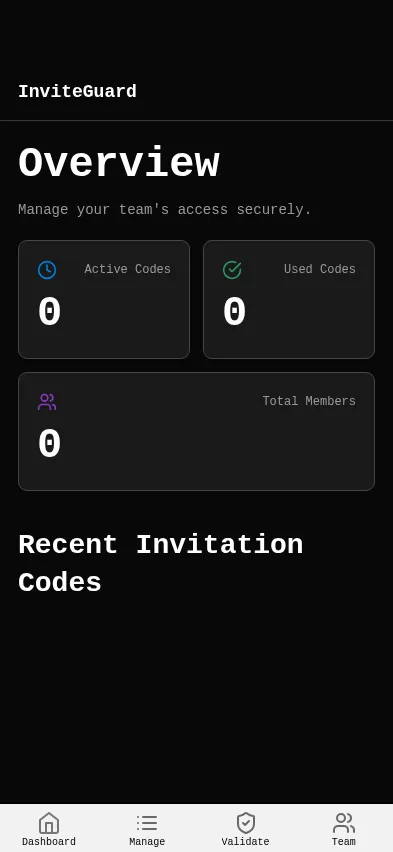InviteGuard App
